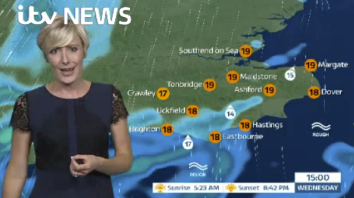 Latest forecast for east of Meridian region | ITV News Meridian