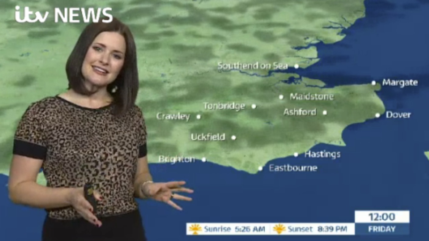 Amanda Houston has today's weather forecast for east of region | ITV ...