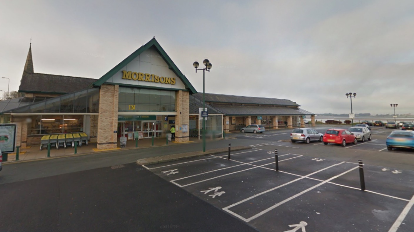 Woman 'thrown to the floor' by Morrisons door dies | ITV News Wales