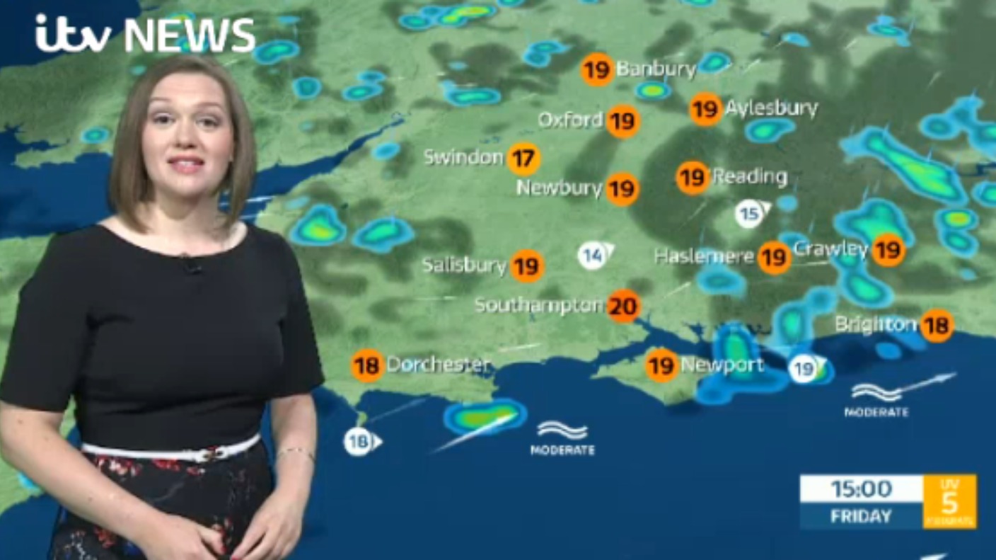 Weather forecast from west of region from Aisling | ITV News Meridian