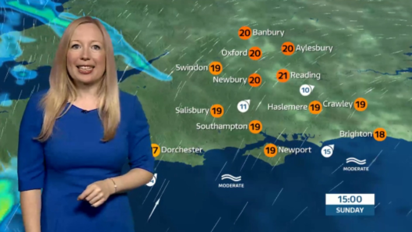 Philippa has Sunday's weather for the west | ITV News Meridian