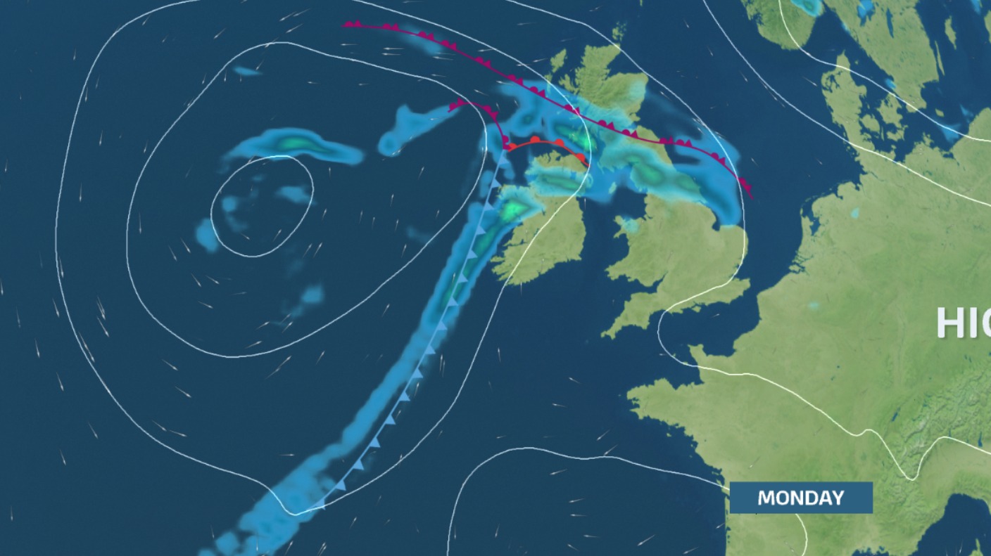 Into the new week: cloudier skies with rain at times | ITV News Granada