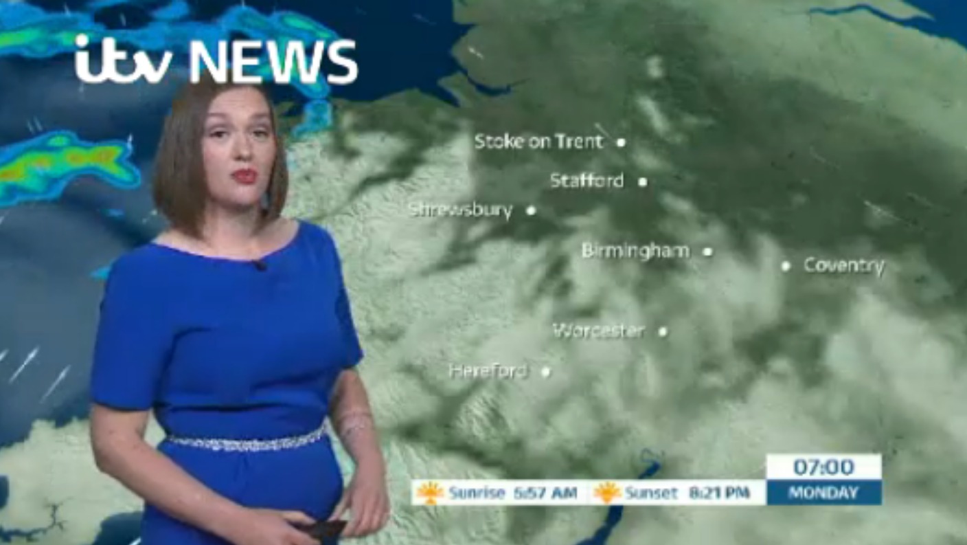 West Midlands Weather: Mostly cloudy with patchy rain | ITV News Central