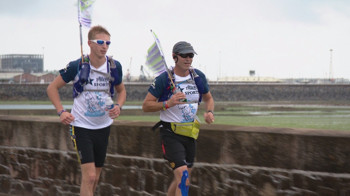 Local support for cancer charity runners 'means the world' | ITV News ...