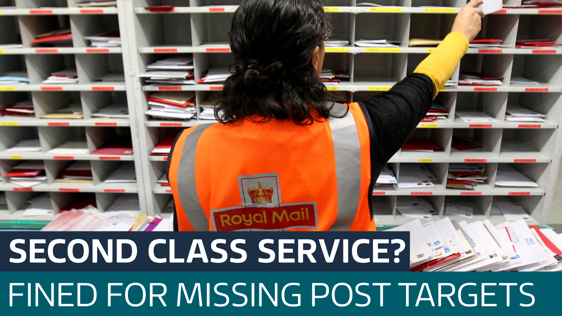 'Poor service': Regulator Ofcom fines Royal Mail £10.5m for missing ...