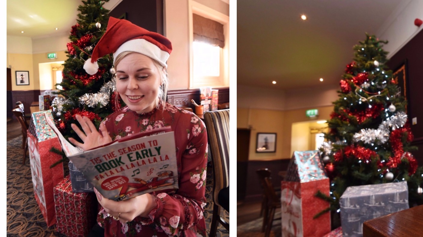 Pub puts Christmas tree up in September | ITV News Central