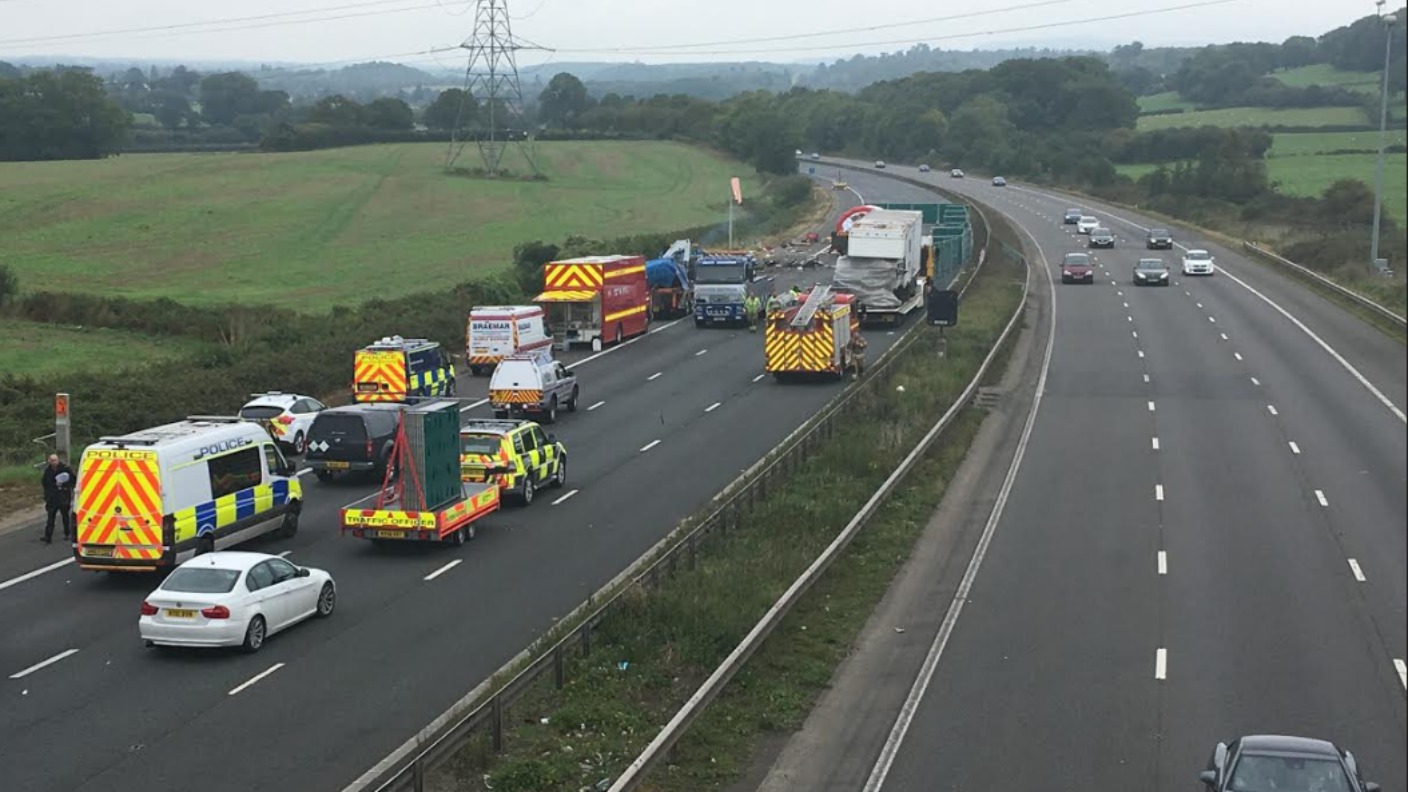 Woman and two children fighting for their lives after 'horrific' M5 ...