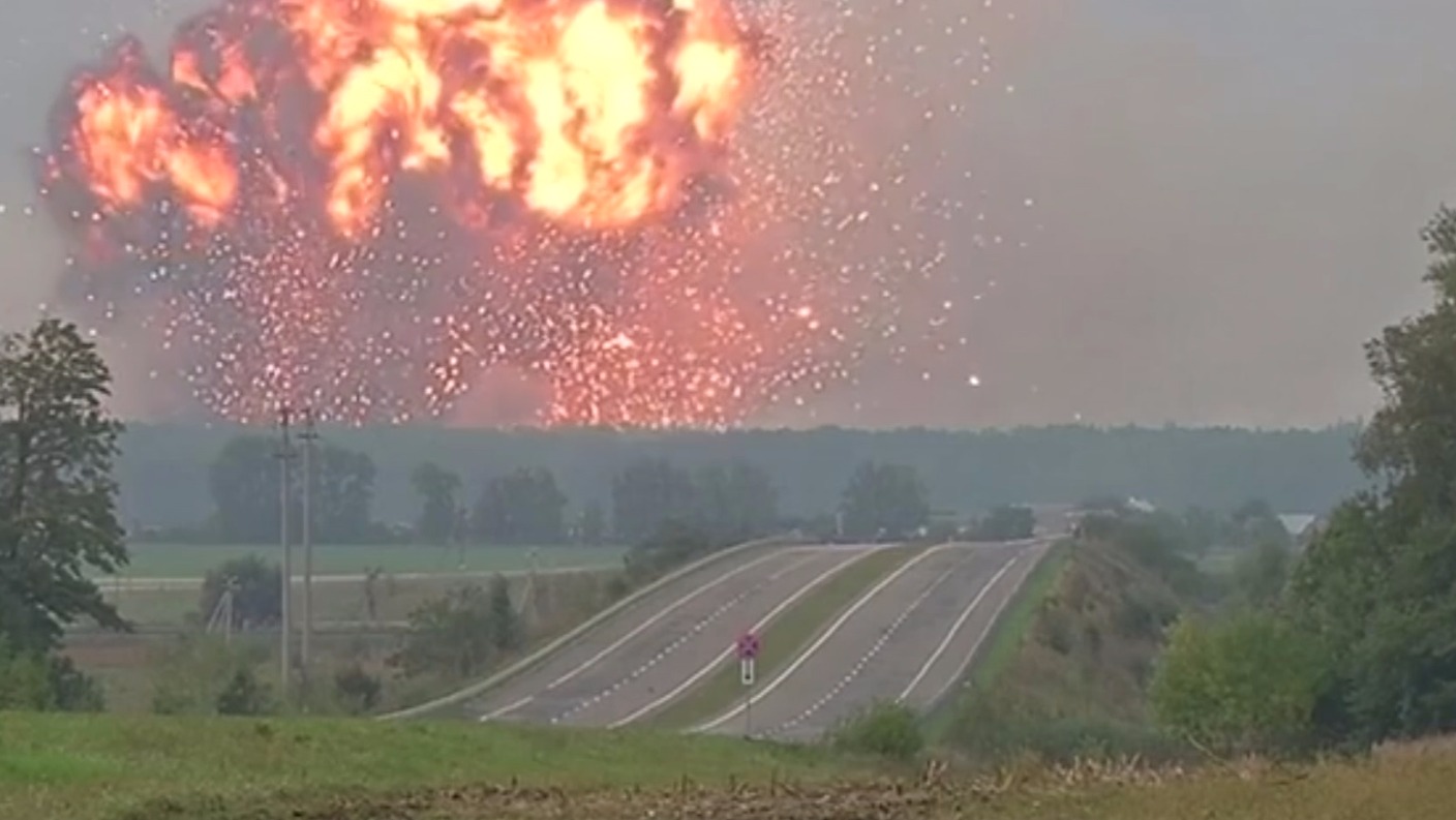 Explosion at Ukraine ammunition depot being treated as 'sabotage' | ITV ...
