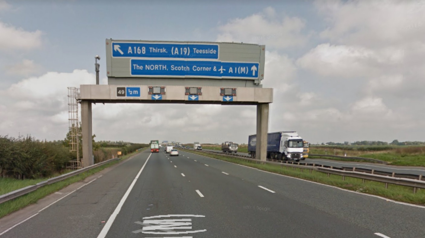 Middlesbrough van driver killed in A1 crash | ITV News Tyne Tees