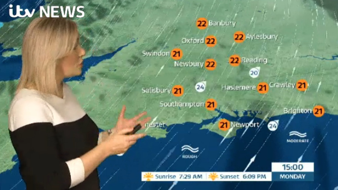 Monday's weather forecast for the south | ITV News Meridian