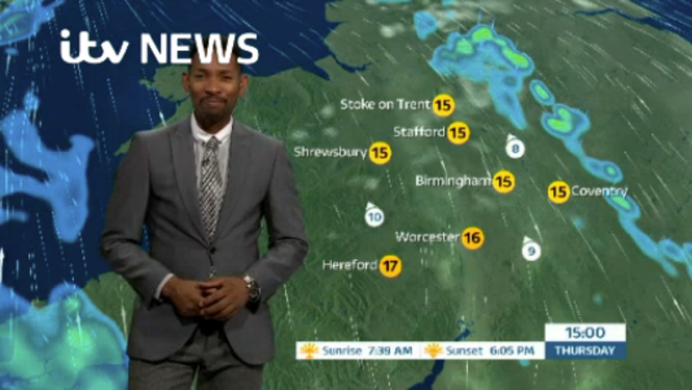 West Midlands Weather: Rain on Thursday | ITV News Central