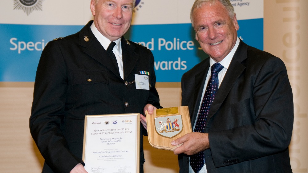 Cumbrian Special Chief Inspector wins award | ITV News Border