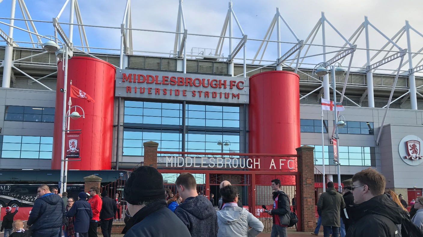 Thousands arrive in Middlesbrough for Tees-Wear derby day | ITV News ...
