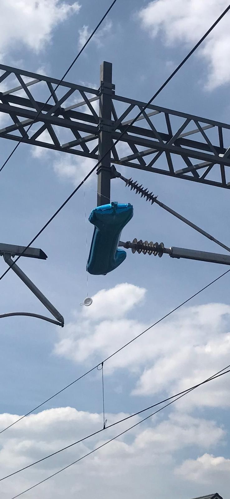 Helium balloon causes delays on trains to Liverpool | ITV News Granada