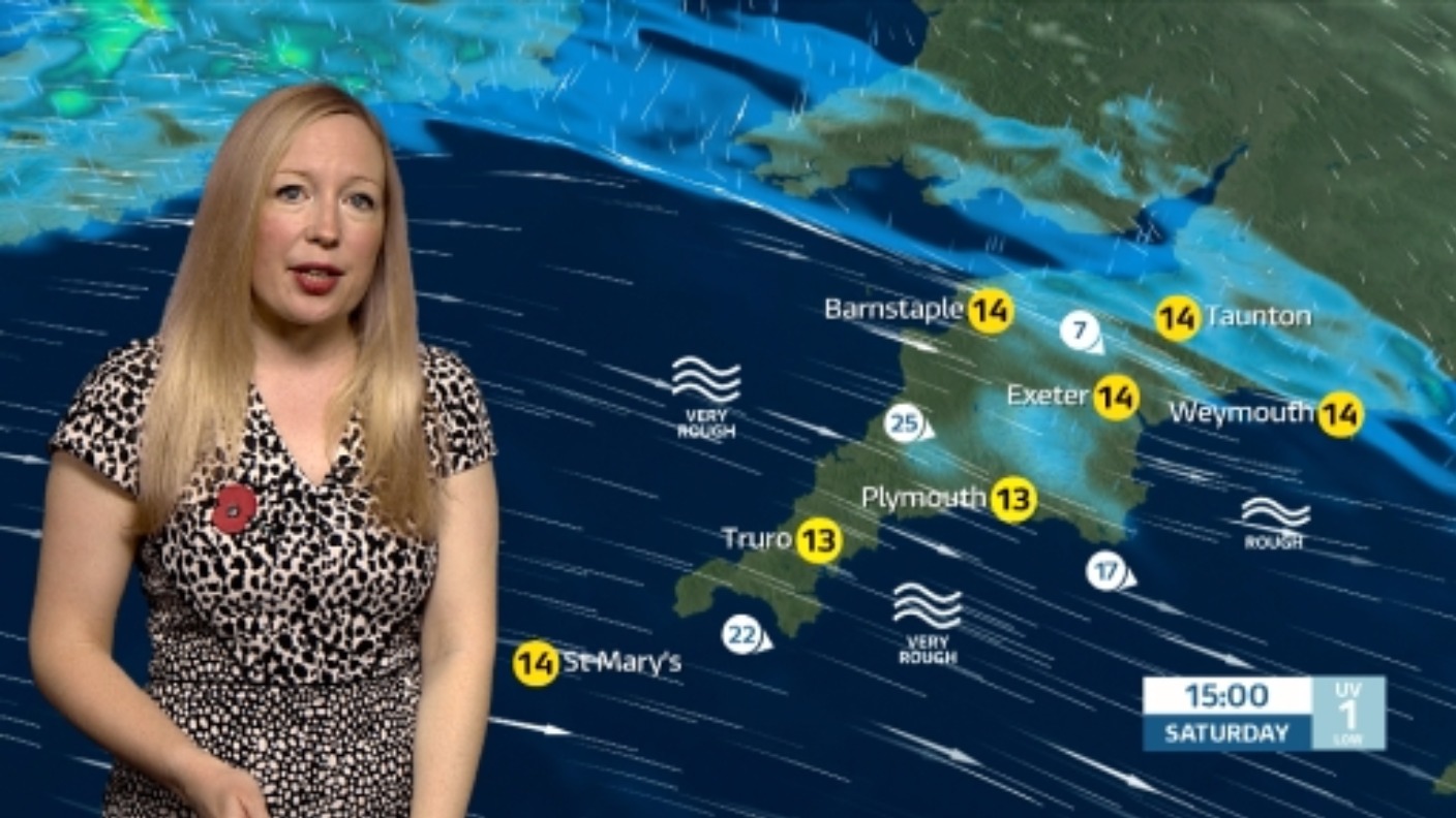 Mainly cloudy with rain for all by the evening | ITV News West Country