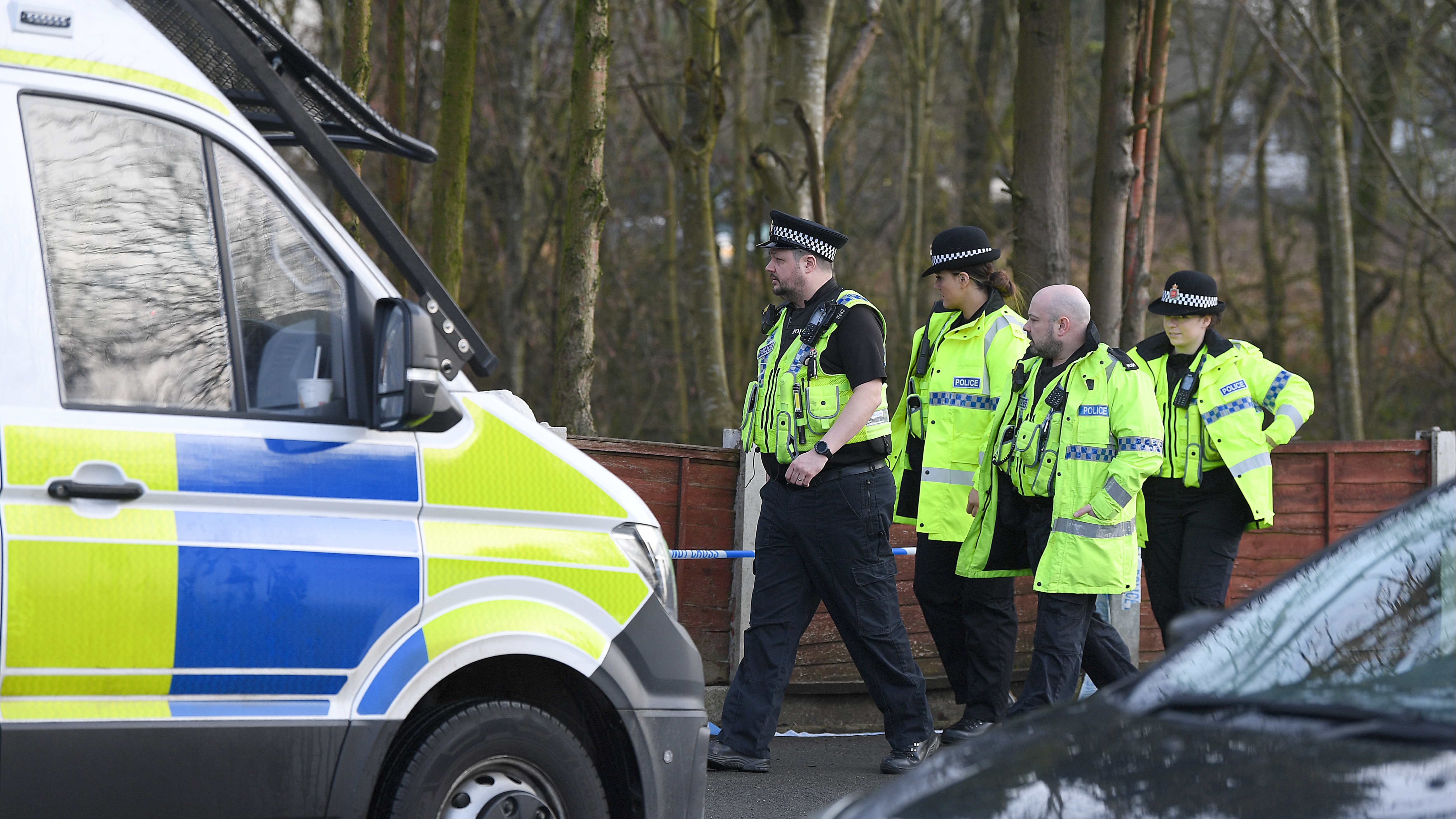 Huge police presence after 21-year-old man stabbed in Walkden | ITV ...