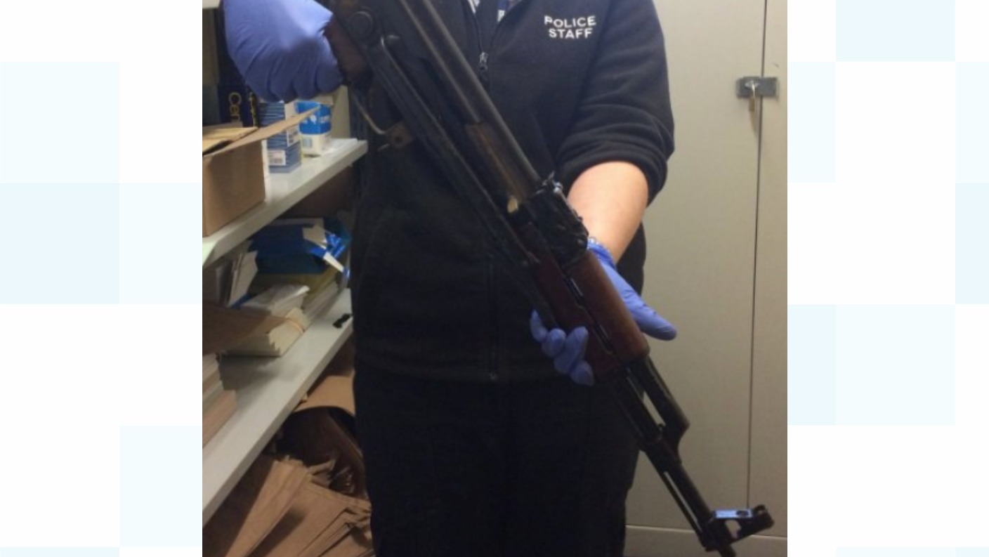 AK-47 surrendered during Wiltshire Police's firearms amnesty drive ...