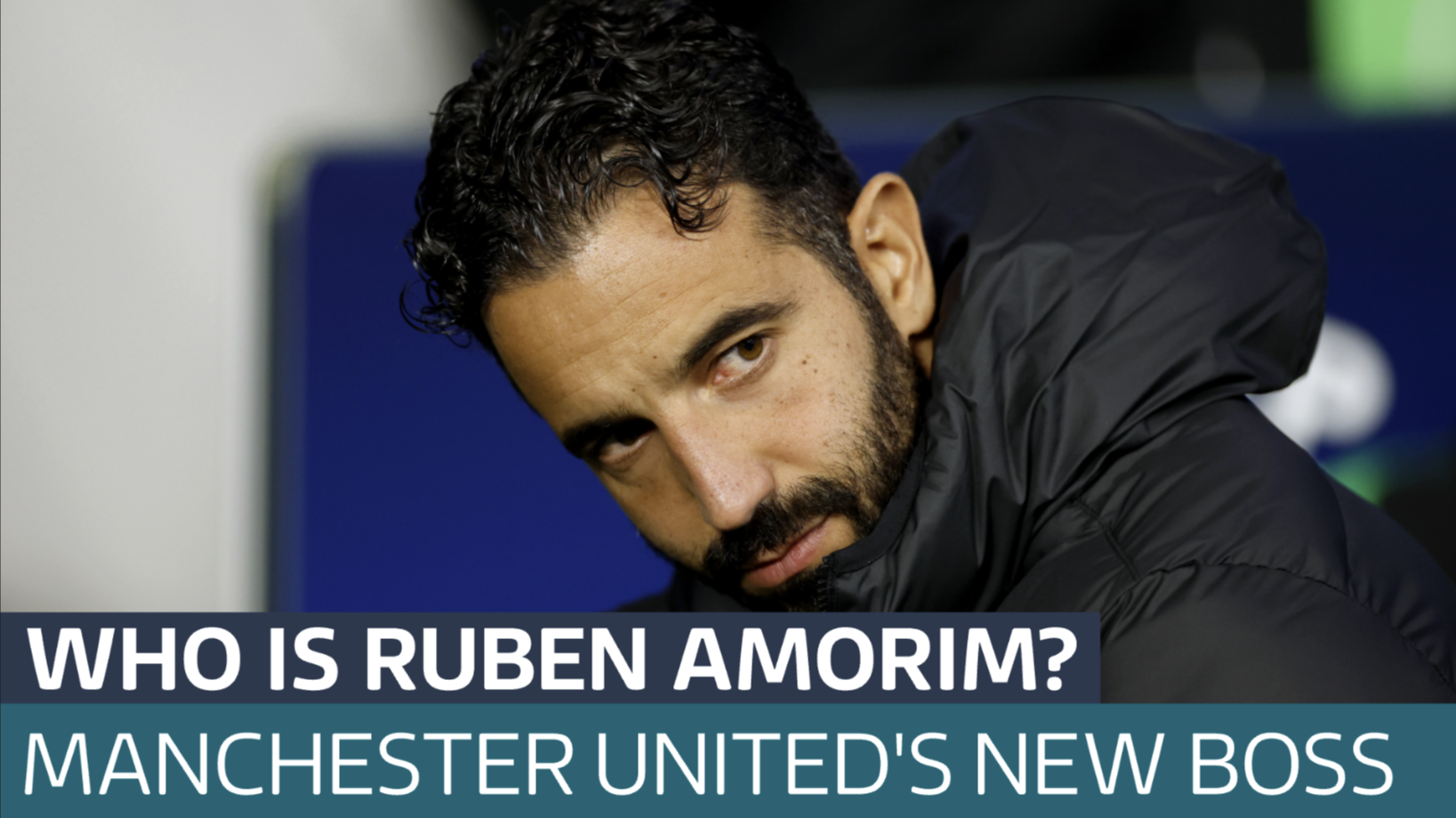Manchester United's Ruben Amorim: The young coach now in charge of one ...