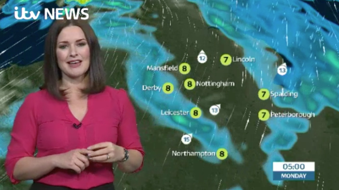East Midlands Weather: Cloudy with outbreaks of rain | ITV News Central