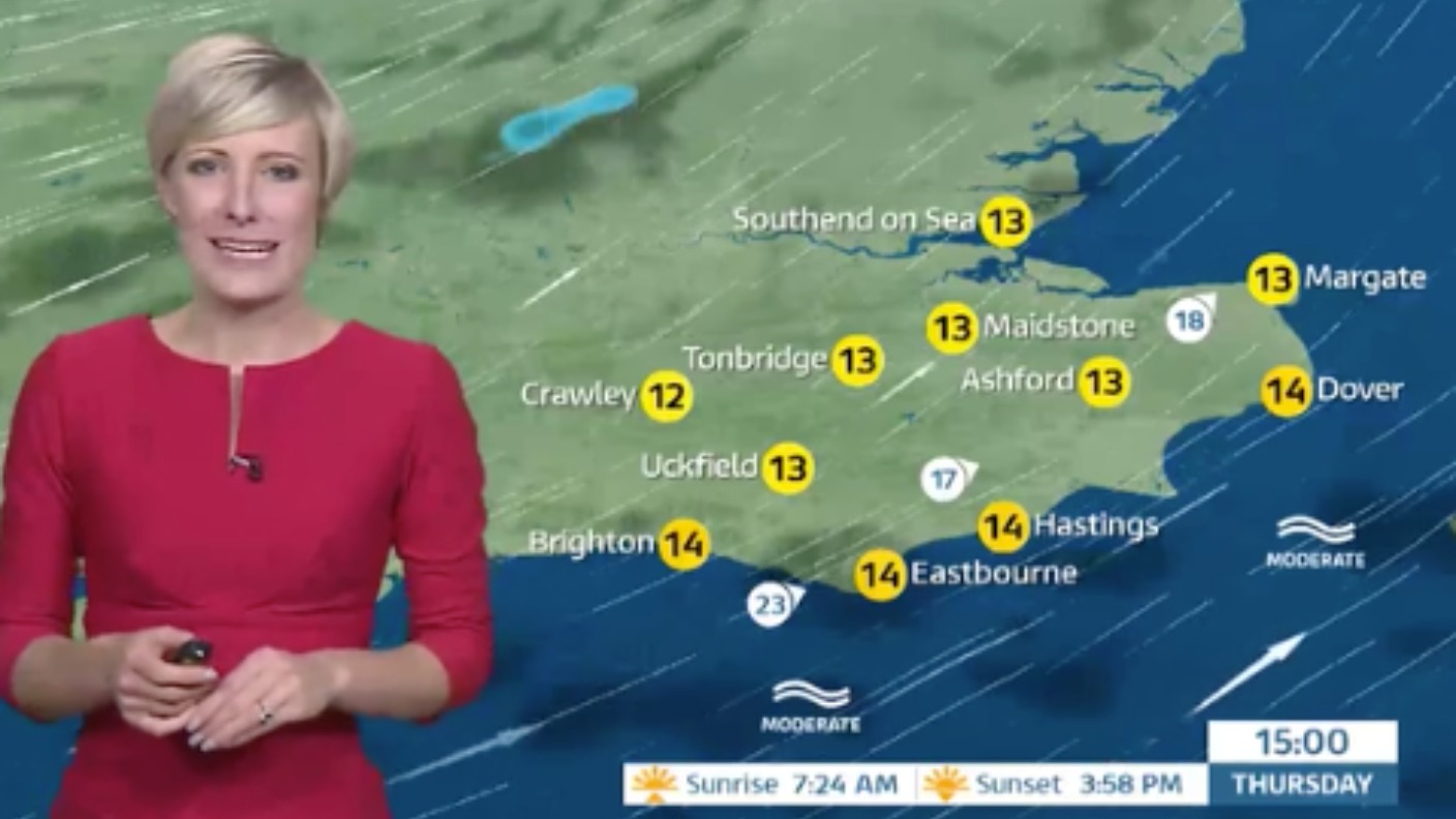 Helen has Thursday's forecast for east of region | ITV News Meridian