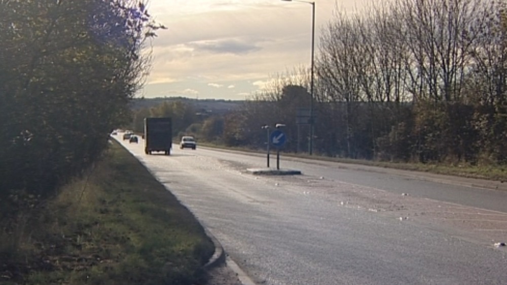 Two people arrested after woman's dies in A688 crash | ITV News Tyne Tees