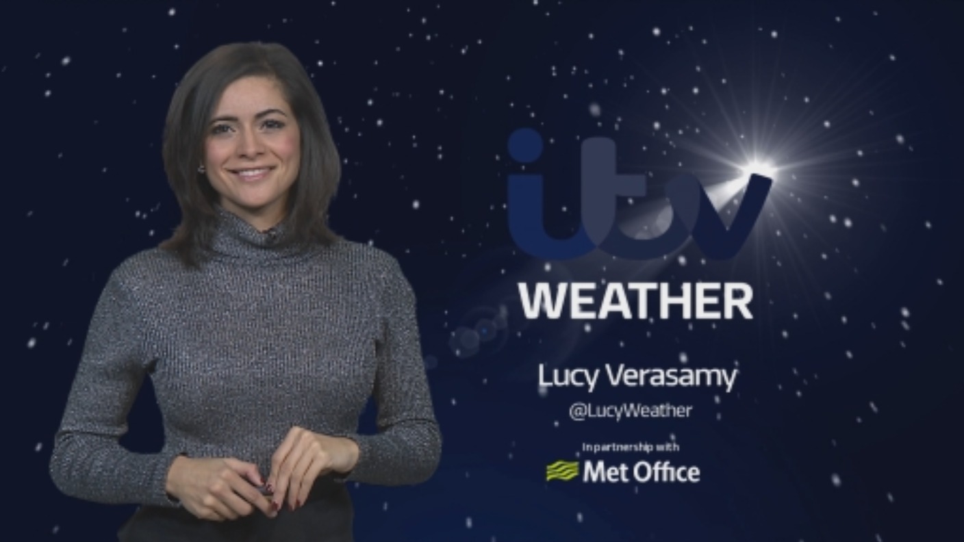 Clear & crisp for some, windy & wintry for others | ITV News