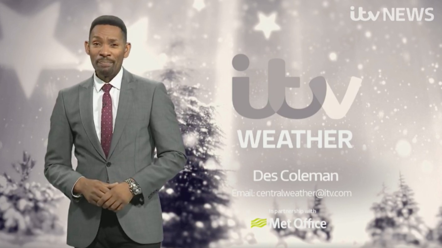 Blog: Are we in for a white Christmas? | ITV News Central
