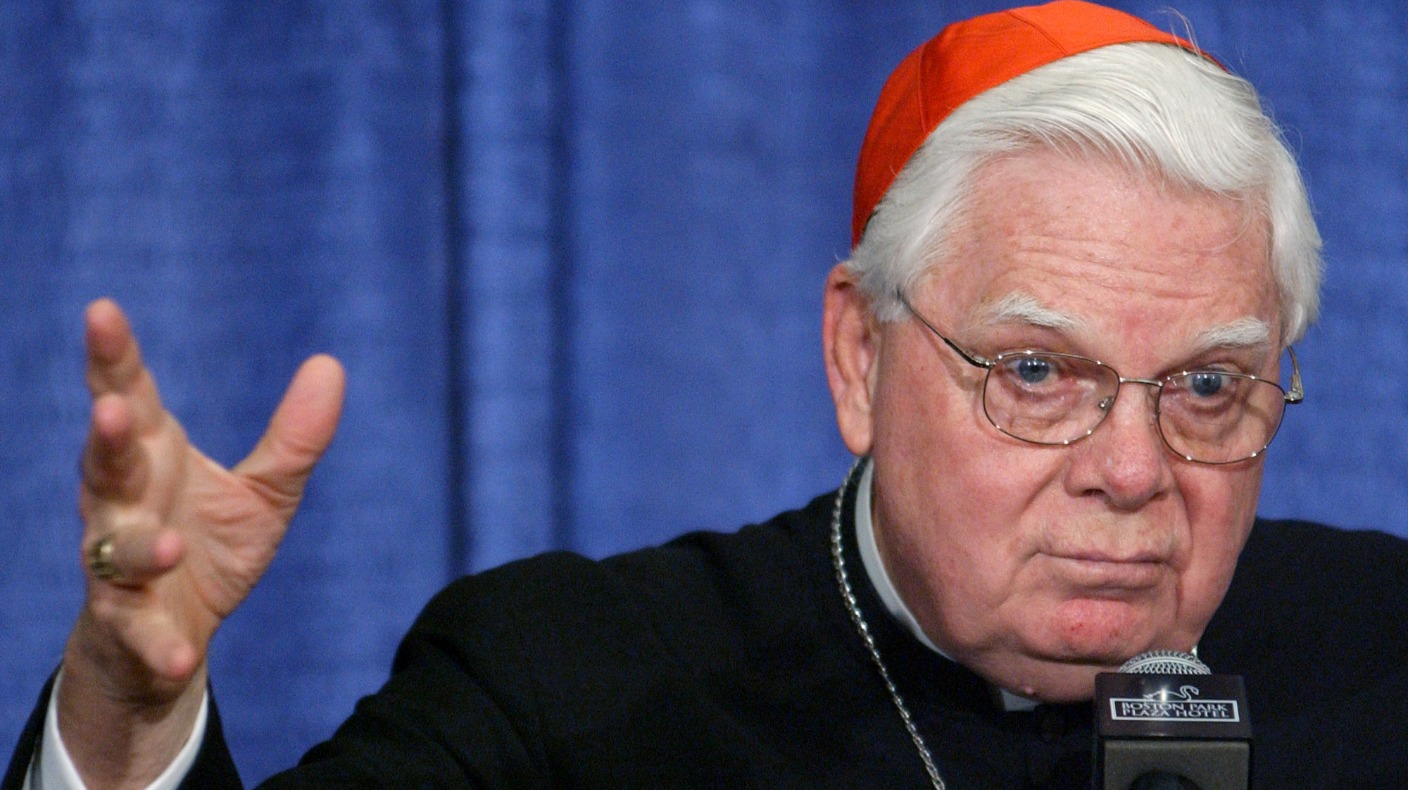 Cardinal Bernard Law: Disgraced ex-archbishop of Boston portrayed in ...