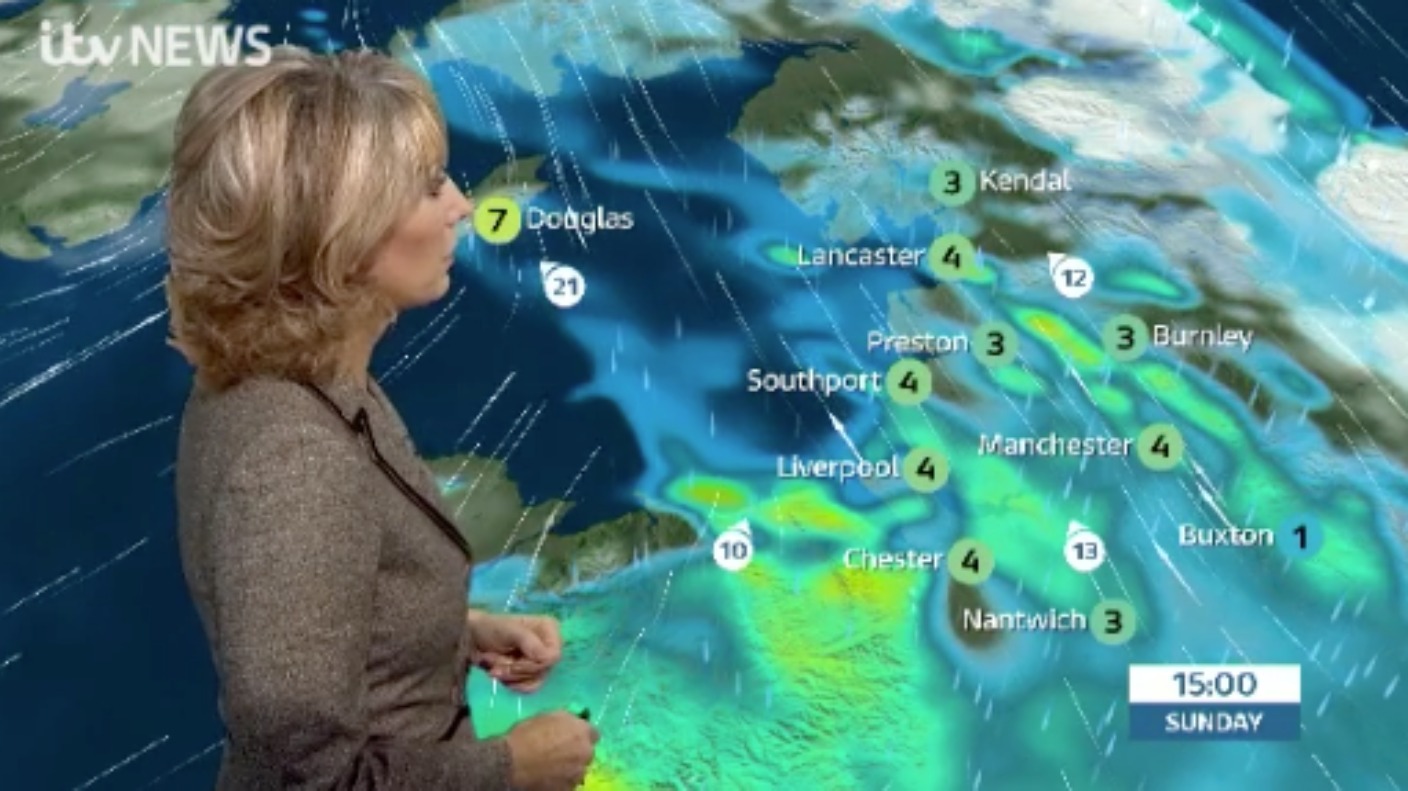 Here's Emma with your latest Granada weather | ITV News Granada
