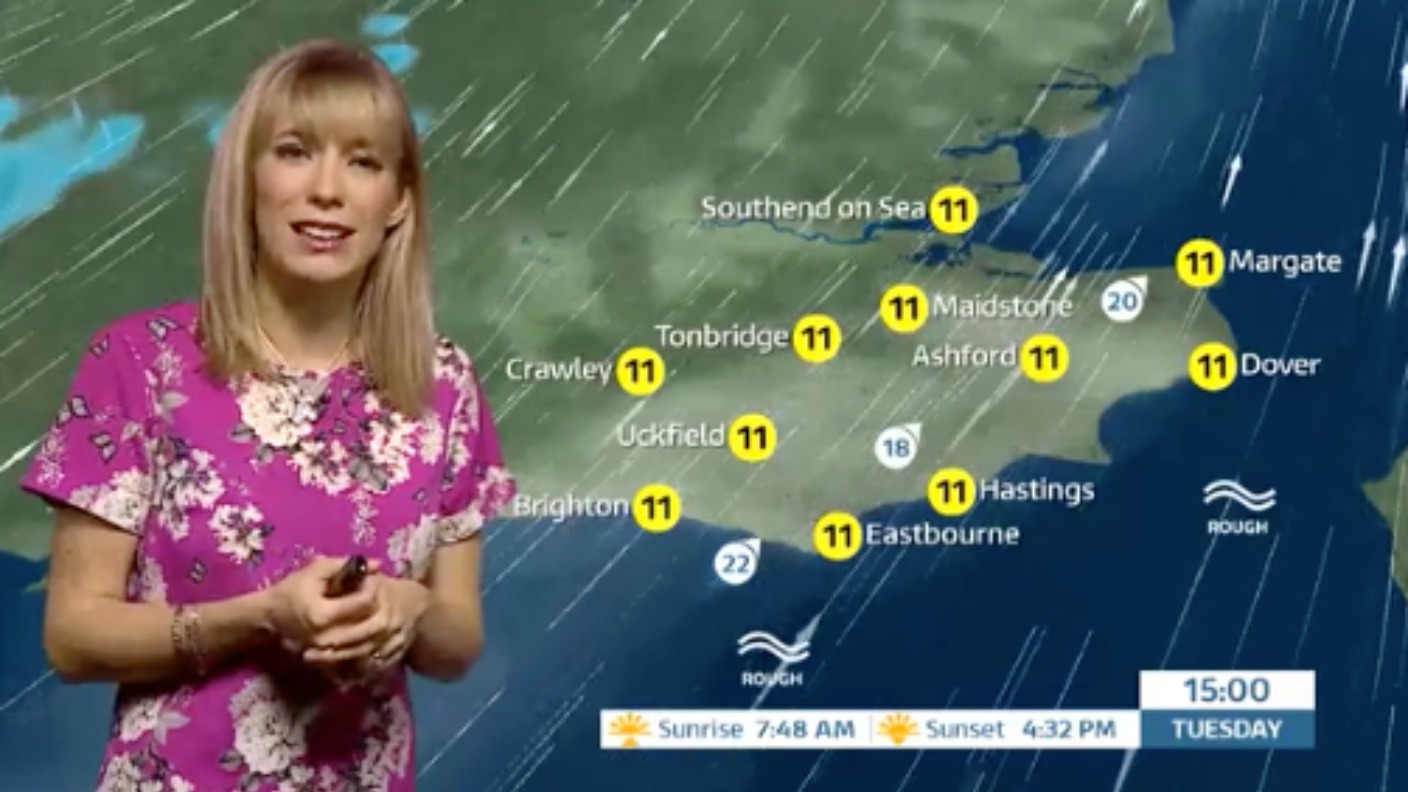 Latest forecast for east of region | ITV News Meridian