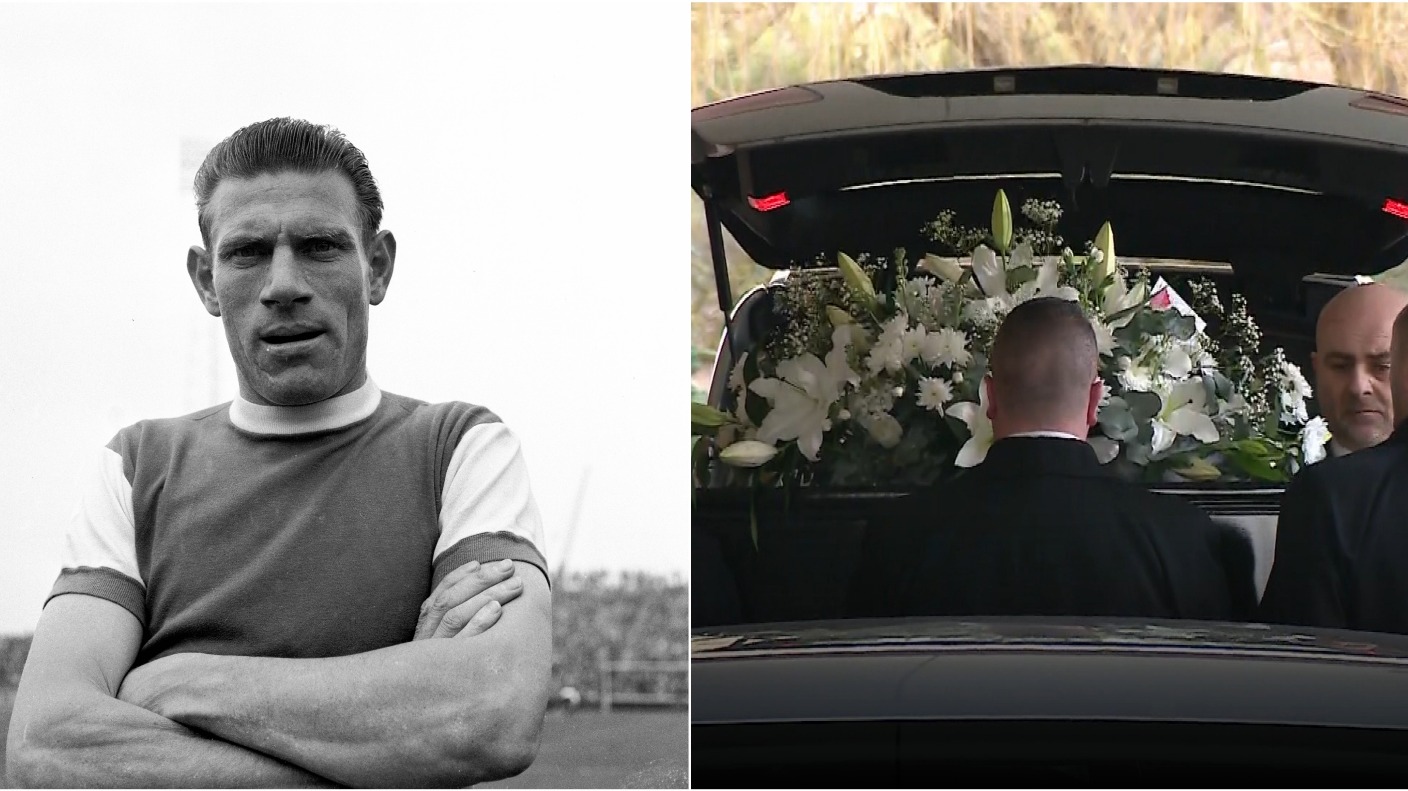 Ted Phillips: Funeral held for legendary Ipswich Town striker | ITV ...