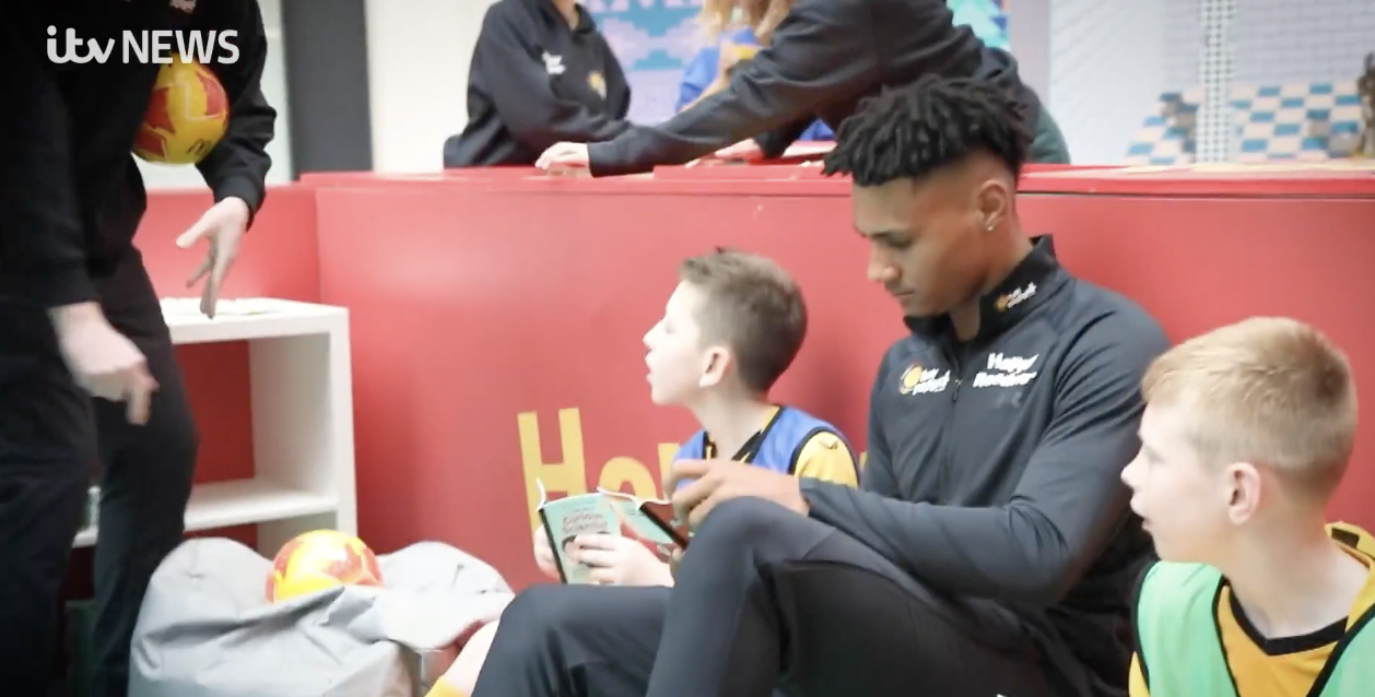 From balls to books: Aston Villa star Ollie Watkins inspires youngsters ...