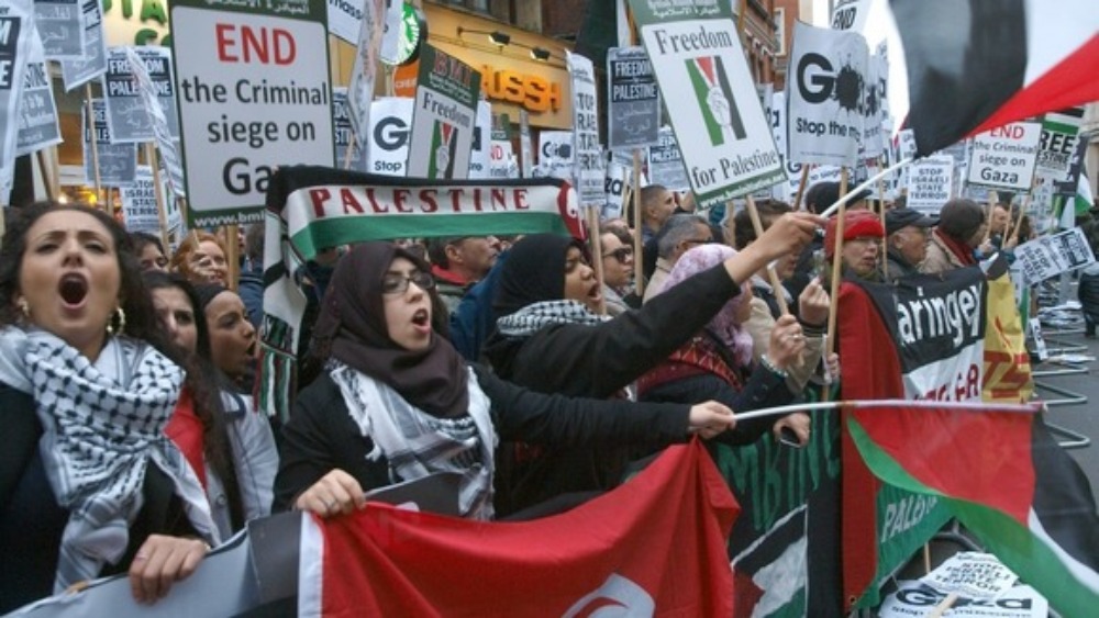 Israeli Embassy protests | ITV News London