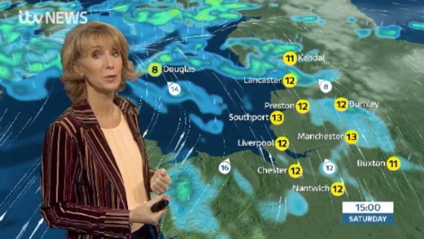 Here's Emma with your latest Granada weather - Saturday | ITV News Granada