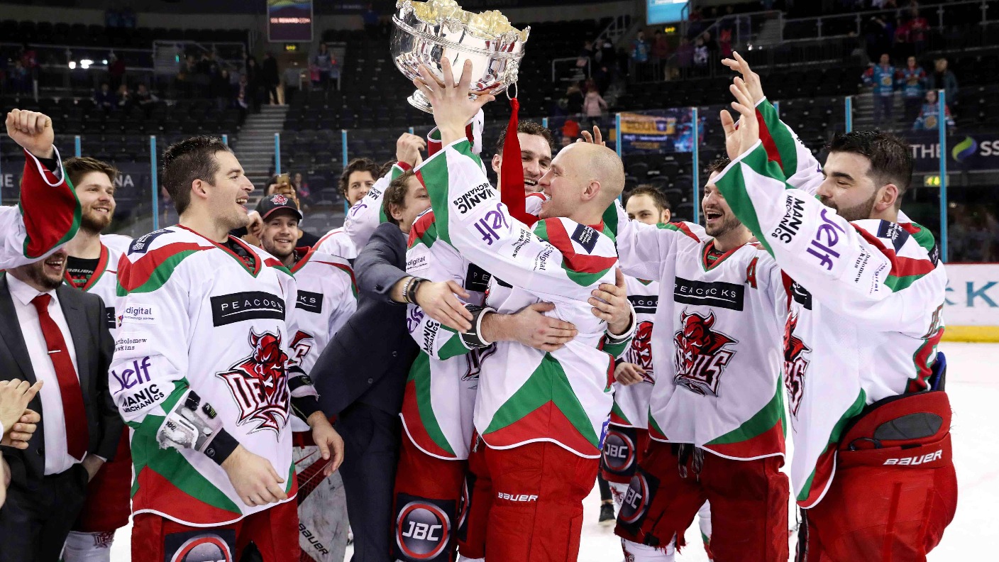Cardiff Devils win Elite League Championship | ITV News Wales