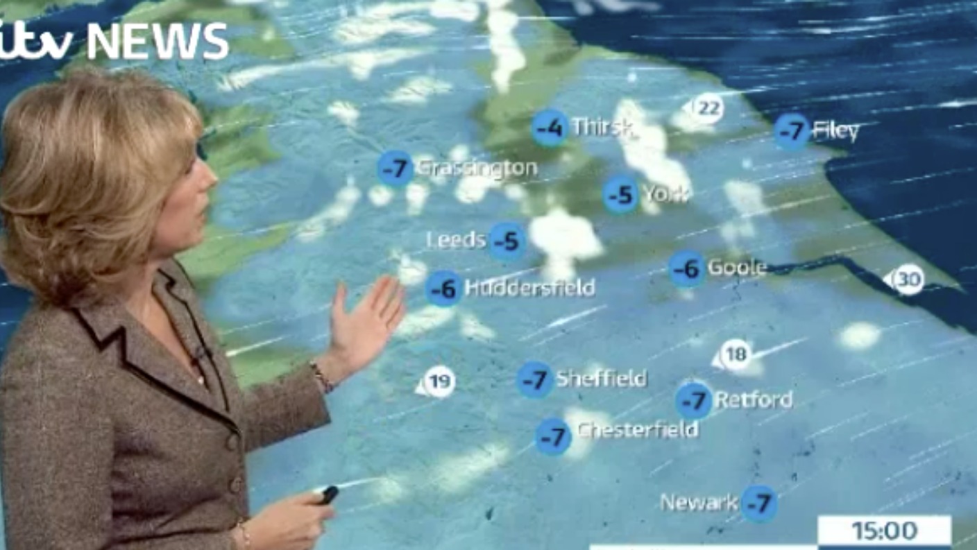 The latest weather forecast for North, South and West Yorkshire | ITV ...