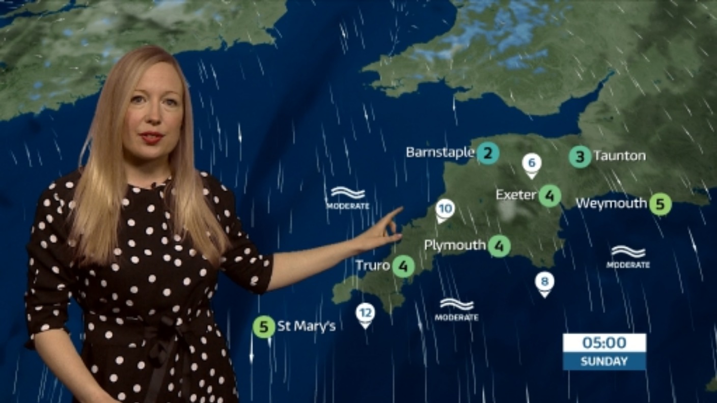 Cloudy day with patchy drizzle | ITV News West Country
