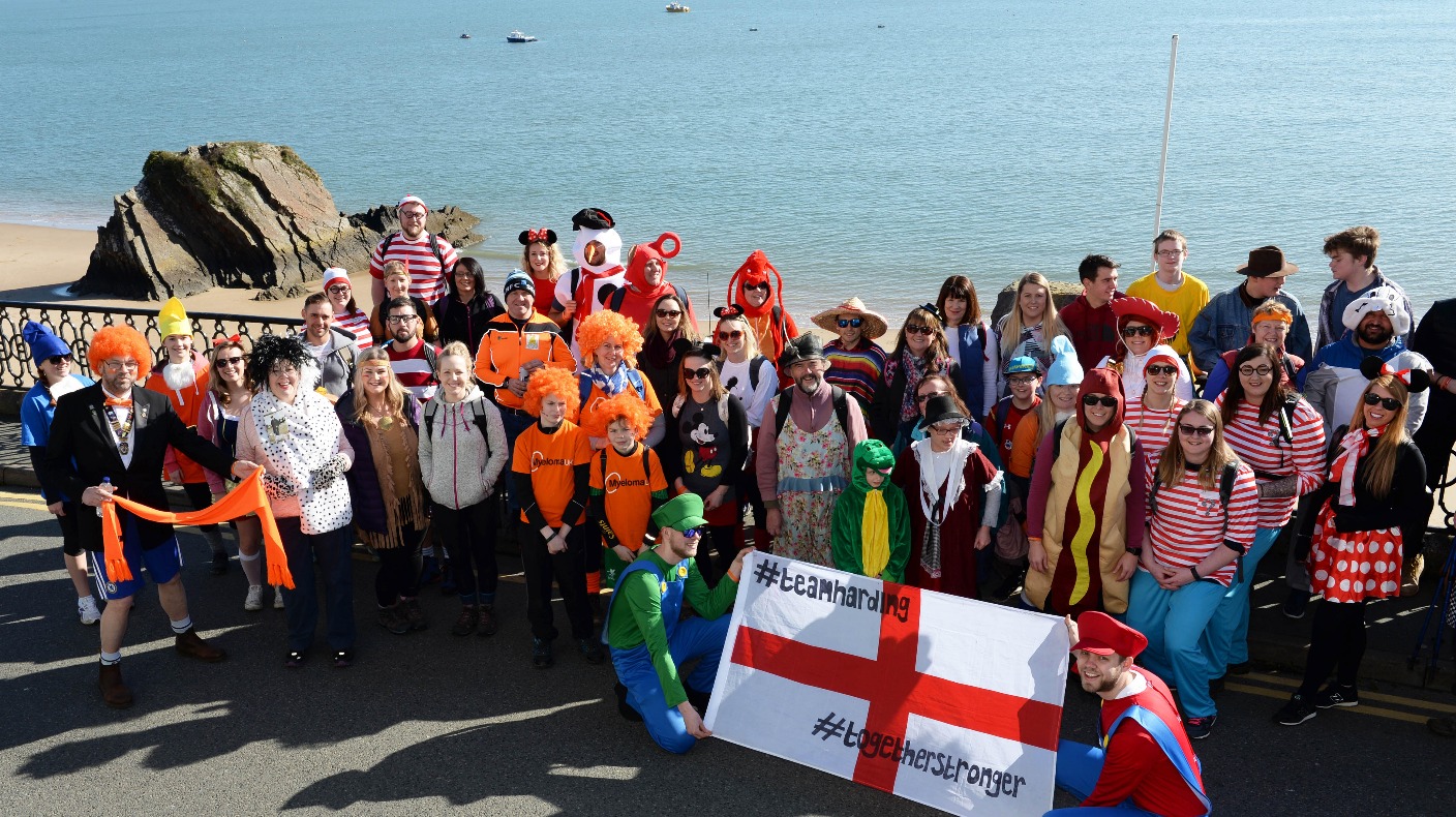 Friends of inspirational fundraiser Luke Harding complete coastal walk ...