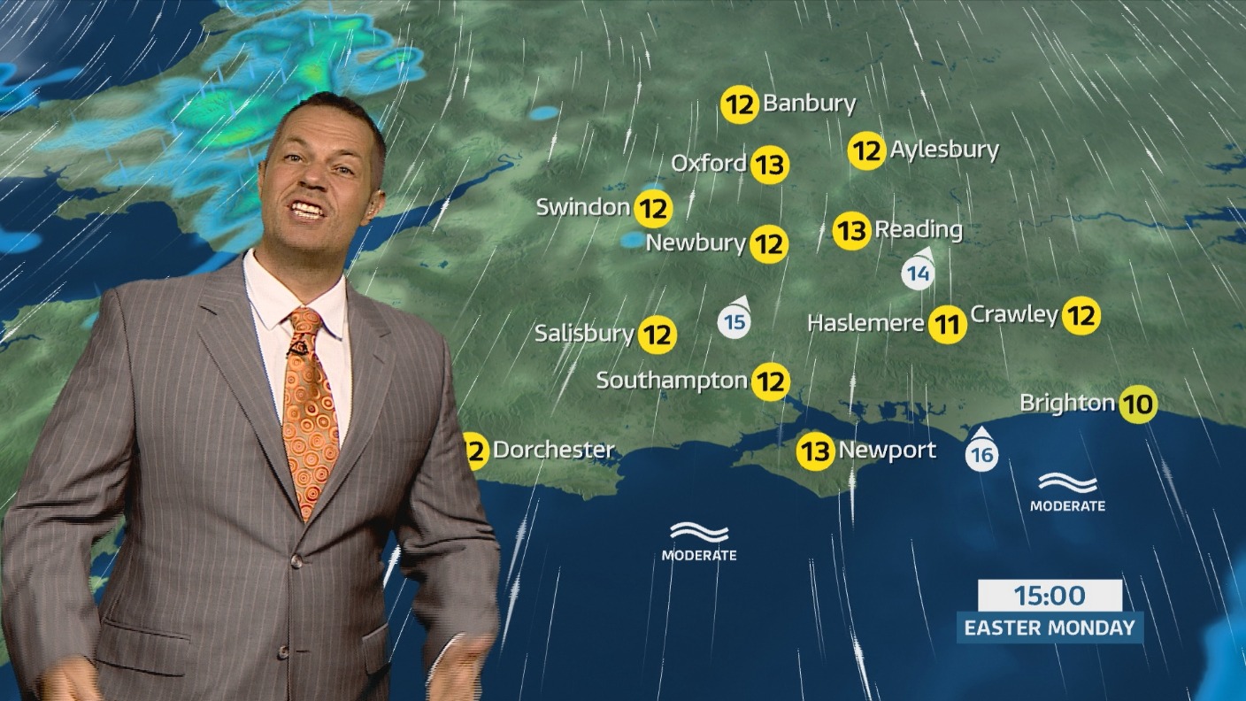 Monday's weather from the west of the Meridian region | ITV News Meridian