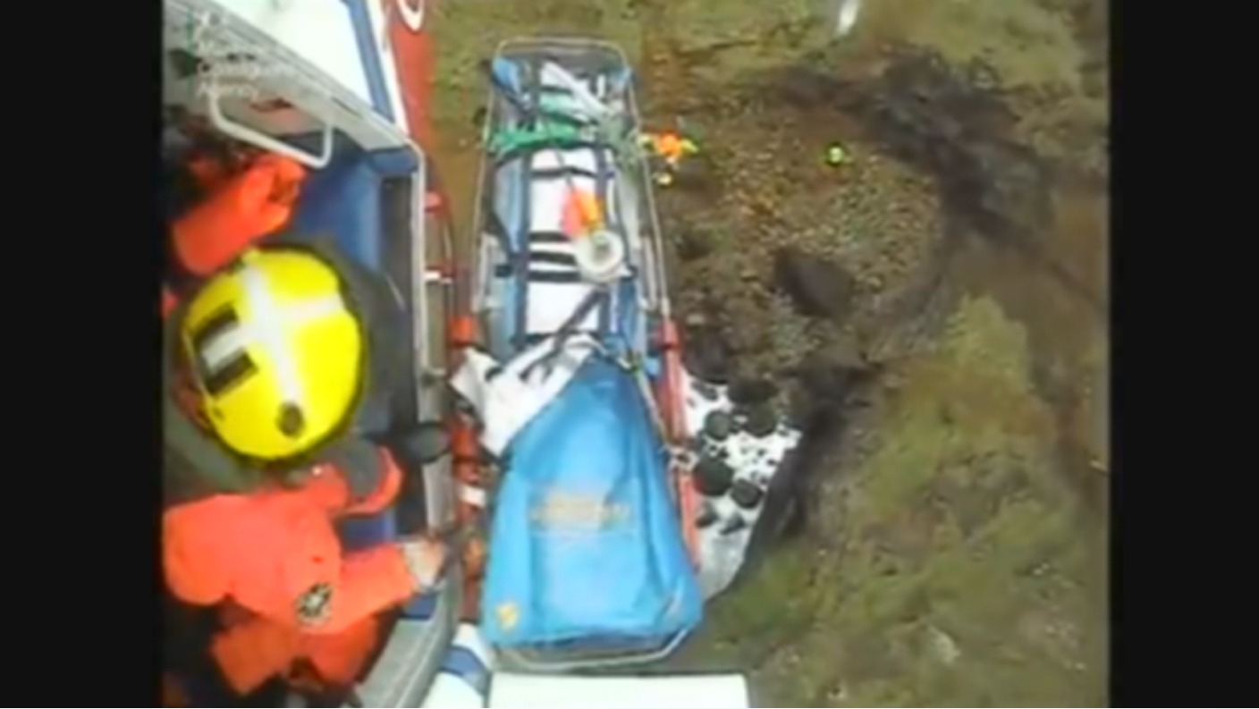 Man recovering from serious injuries after falling 20 feet down large ...