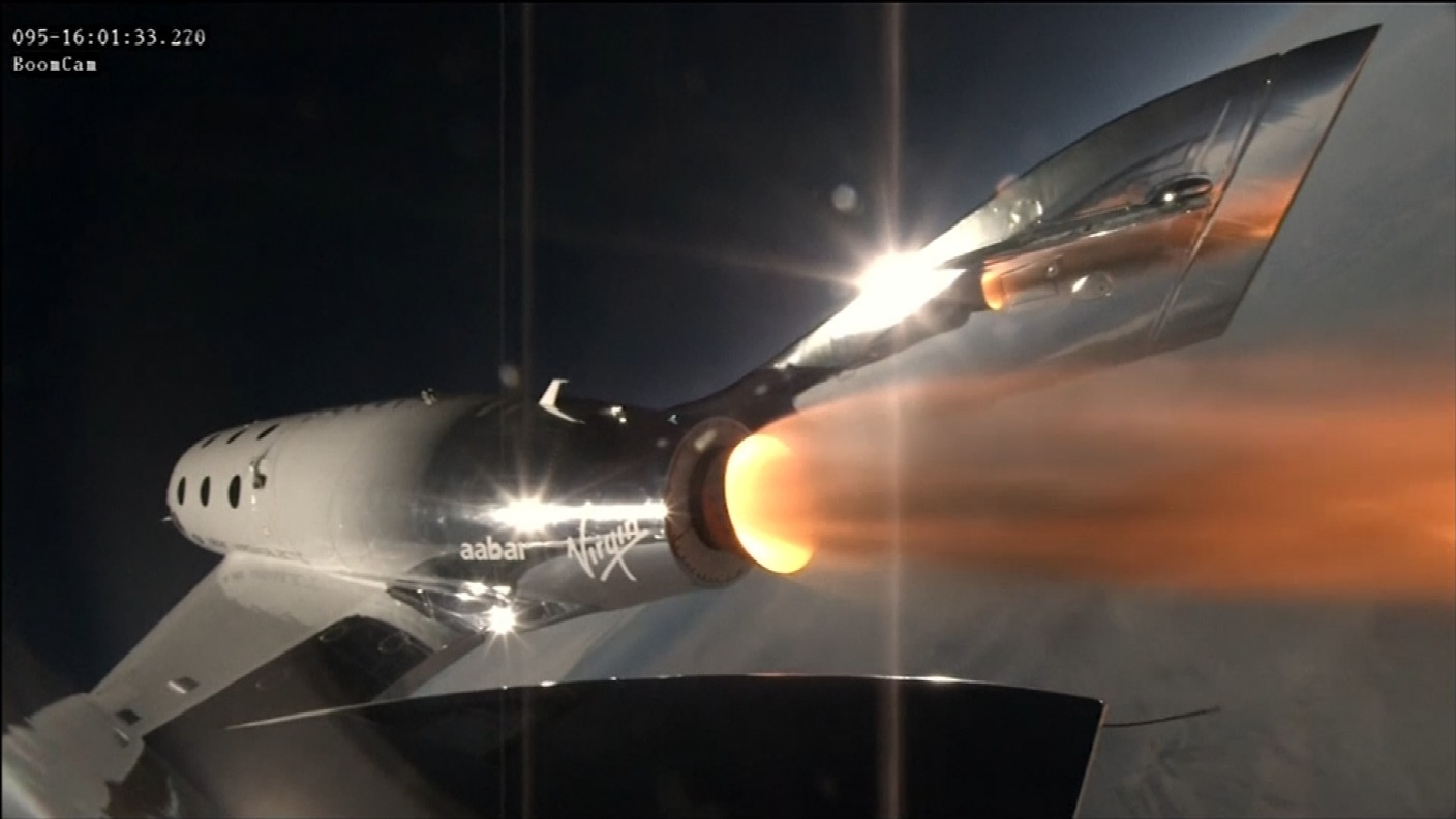 Virgin Galactic successfully tests new spaceship in first suborbital ...