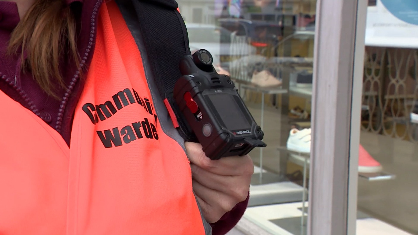 Suffolk town's community wardens given body cameras | ITV News Anglia