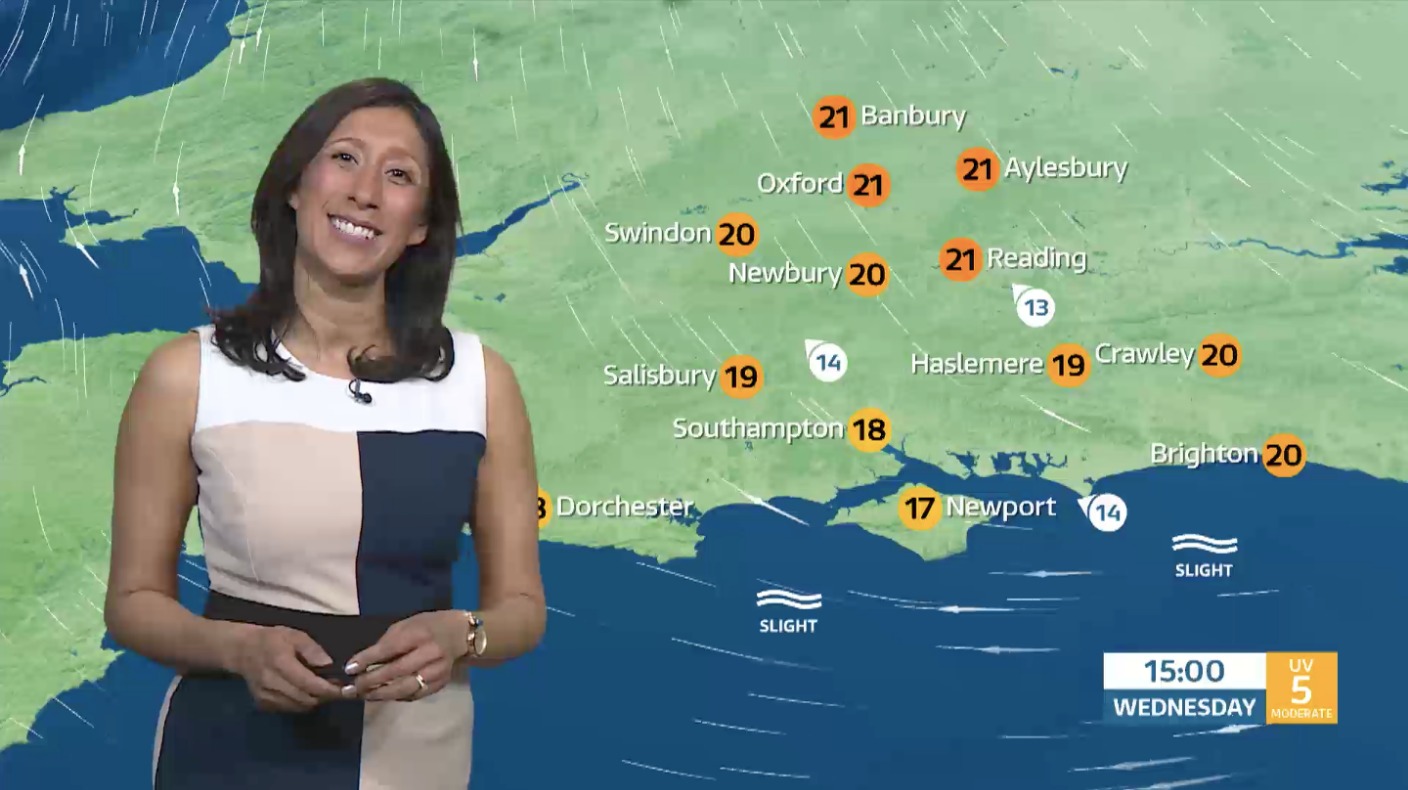 Wednesday's GMB forecast for the West of the region | ITV News Meridian
