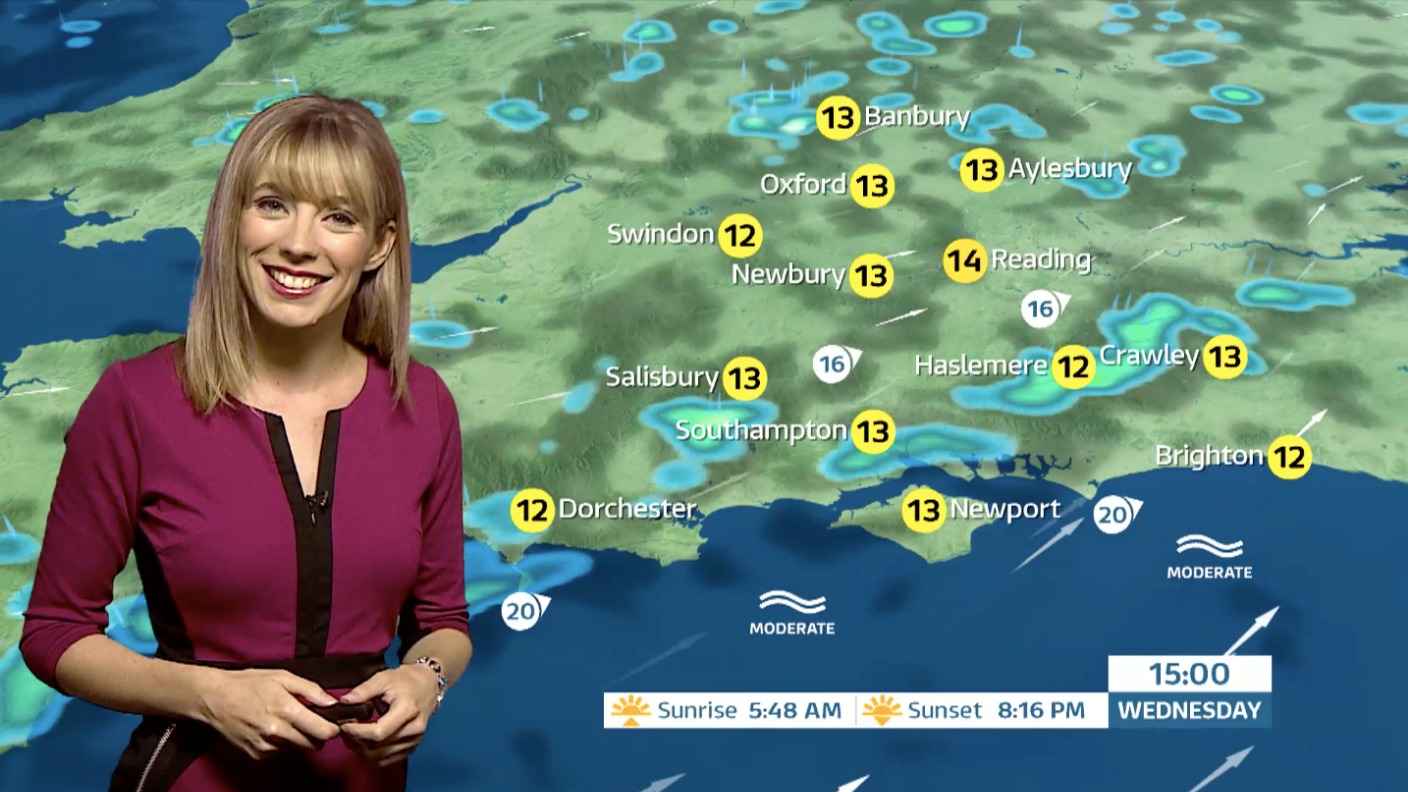 Wednesday's GMB weather for the west of the region | ITV News Meridian