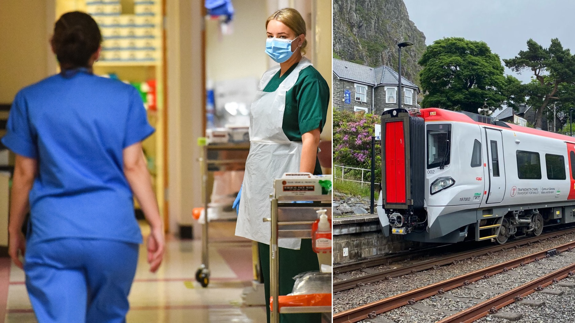 Covid: The Welsh services under extreme pressure as staff shortages ...