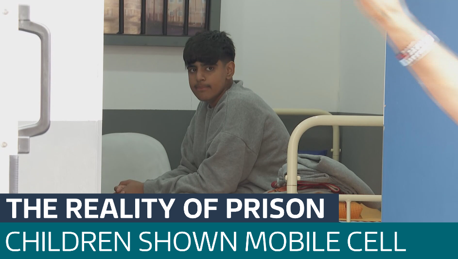 Mobile prison van aims to show young people the consequences of crime ...