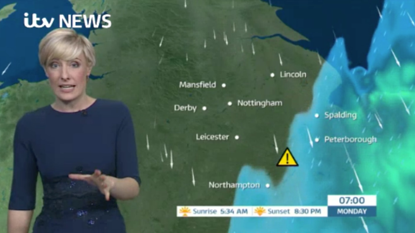 East Midlands Weather: Cloudy with periods of heavy rain | ITV News Central