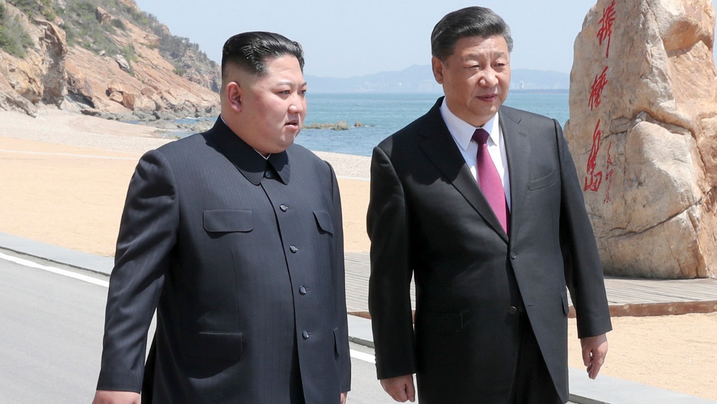 Chinese president Xi Jinping meets North Korean leader Kim Jong Un ...