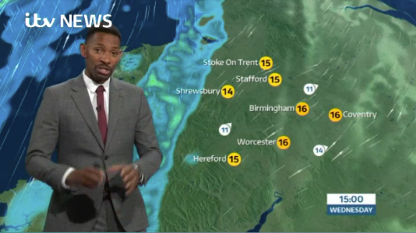 West Midlands Weather: Cloudier with rain later | ITV News Central