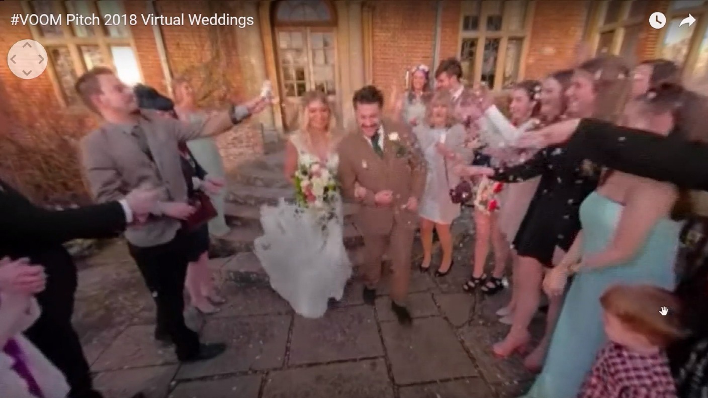 Inside the unforgettable virtual reality wedding videos | ITV News Anglia